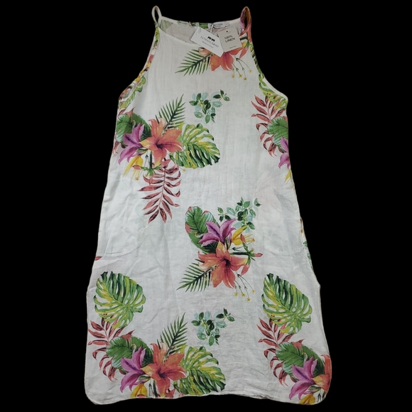 Lungo L'arno | Dresses | Lungo Larno Pure Linen Dress Womens Large ...